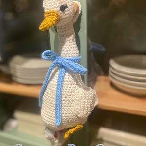Grocery Bag Goose- English Crochet Pattern- PDF Digital Download- Cute ...