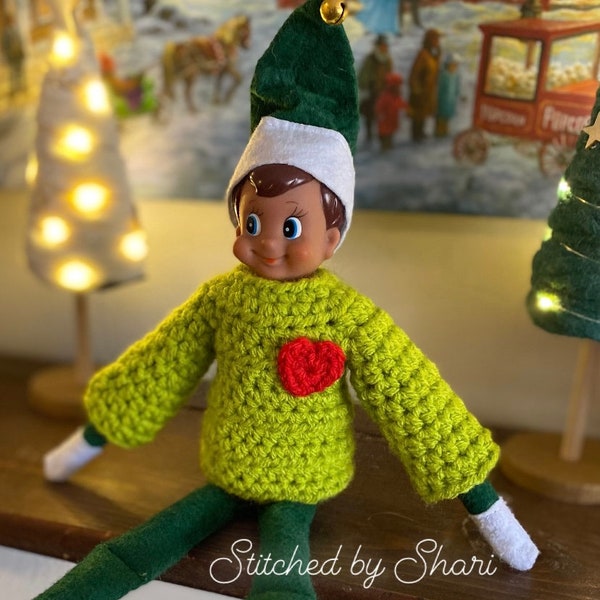 Green Elf on the Shelf - Etsy