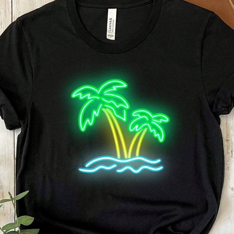 Neon Tshirt - Etsy