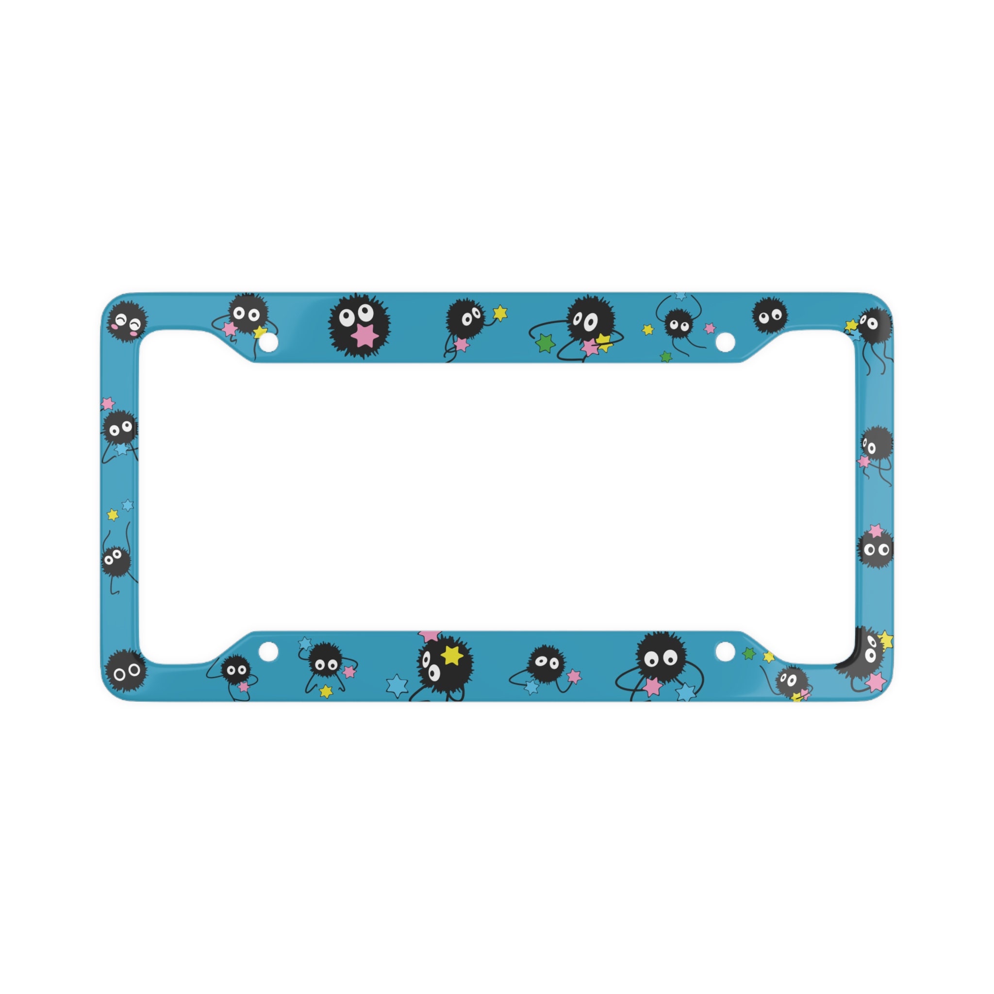 Soot Sprite License Plate Frame Spirited Away Studio Ghibli Fanart ...