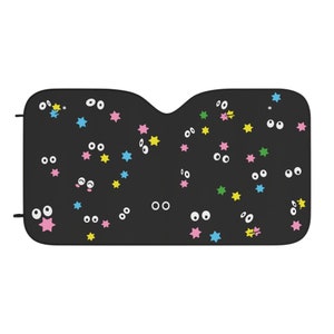 Soot Sprites Sunshades Car Visor Studio Ghibli Sunshade Anime Visor ...