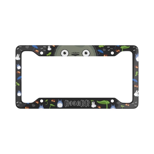 Anime License Plate Frame - Etsy