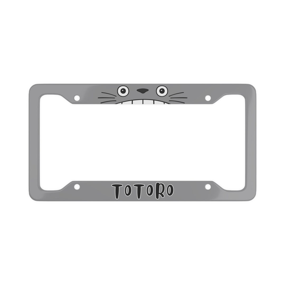 My Neighbor Totoro Inspired License Plate Frame Studio Ghibli Fanart ...