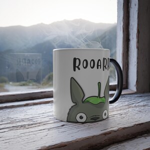 Totoro Color Changing Mug Totoro Magic Heat Sensitive Coffee Cu, Studio ...