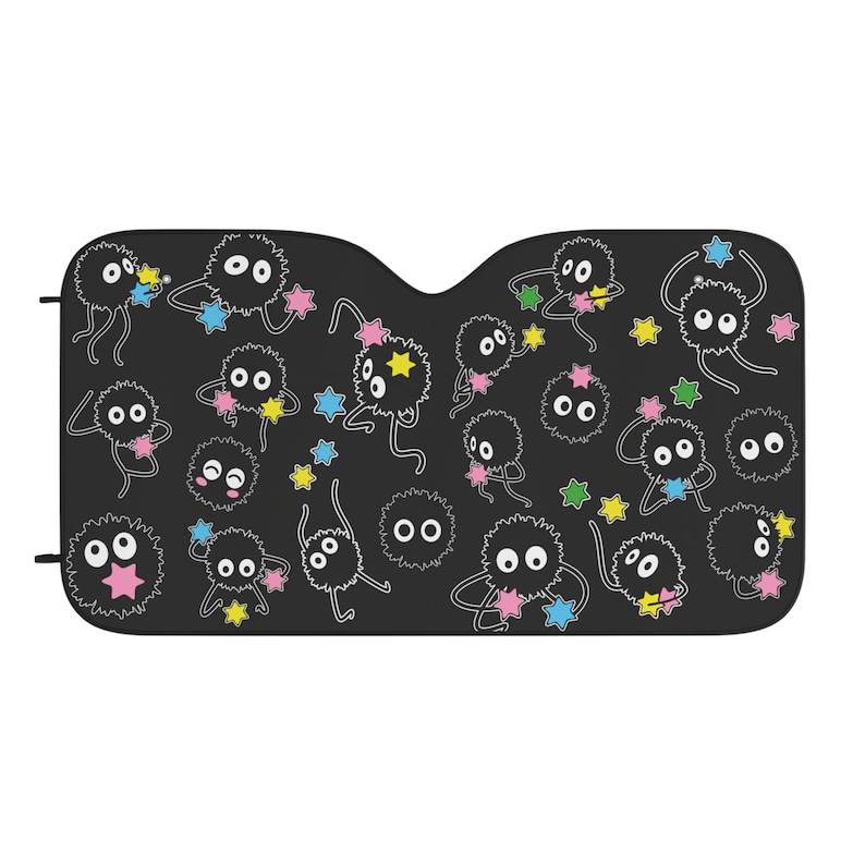 Soot Sprites Sunshades Car Visor Studio Ghibli Sunshade Anime Visor ...