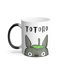 Totoro Color Changing Mug Totoro Magic Heat Sensitive Coffee Cu, Studio ...