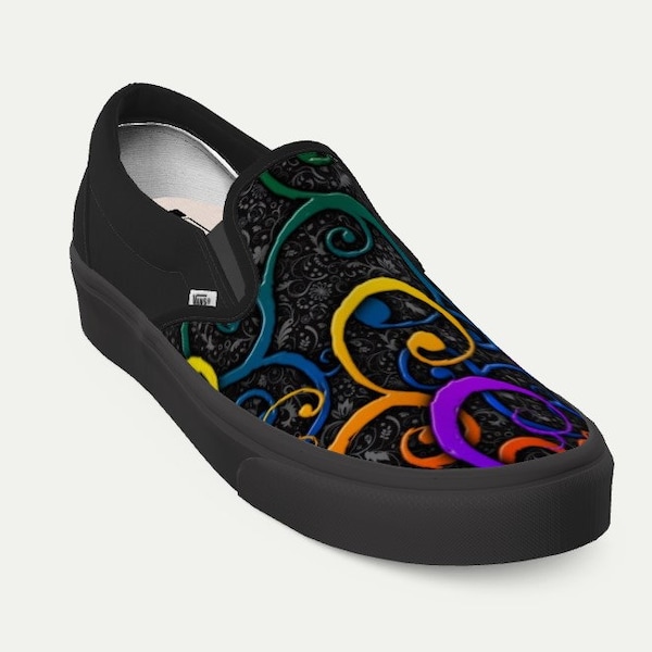 Custom Vans Slip Ons - Etsy