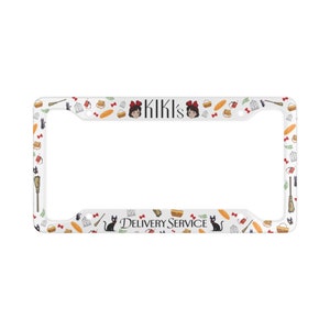 Kiki's Delivery Service Inspired Soot Sprite Cute License Plate Frame ...