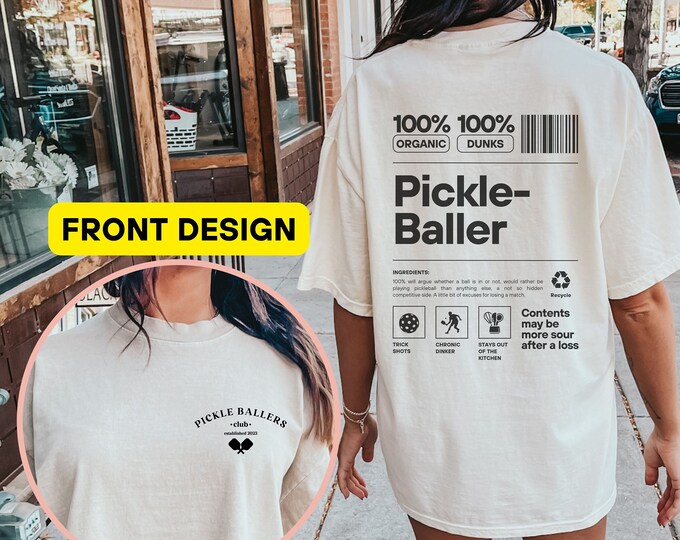 Pickleball Shirt Women Apparel,pickleball T Shirt for Pickler,pickle ...