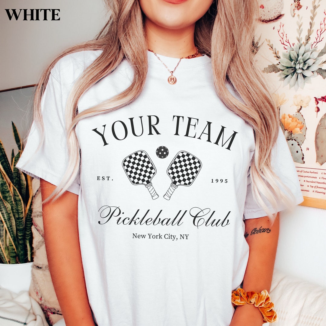 Custom Pickleball Shirt, Personalized Pickleball Country Club Shirt ...