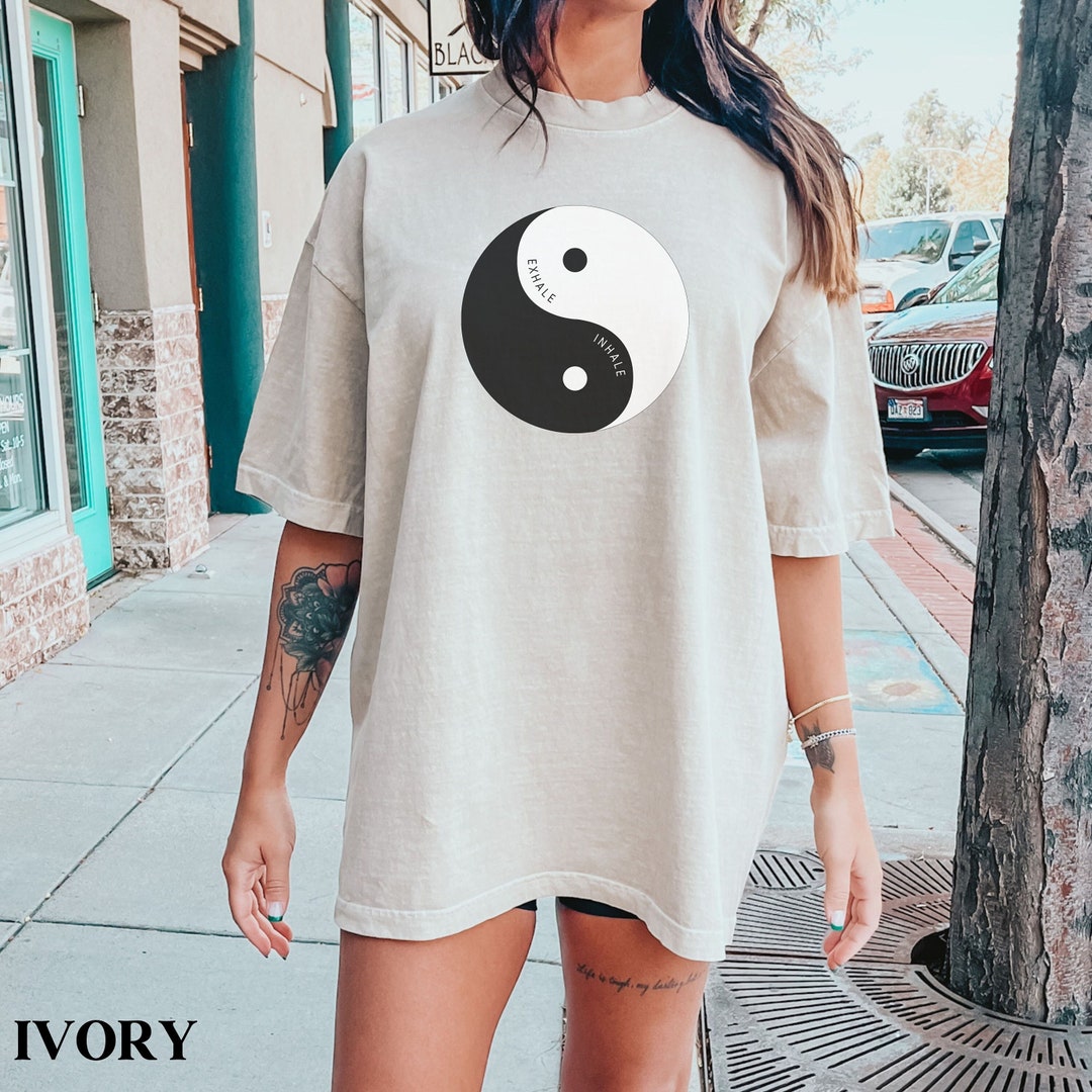 Ying Yang Shirt, Yoga Lover Yin Yang T Shirt, Spiritual Shirt for Yoga ...