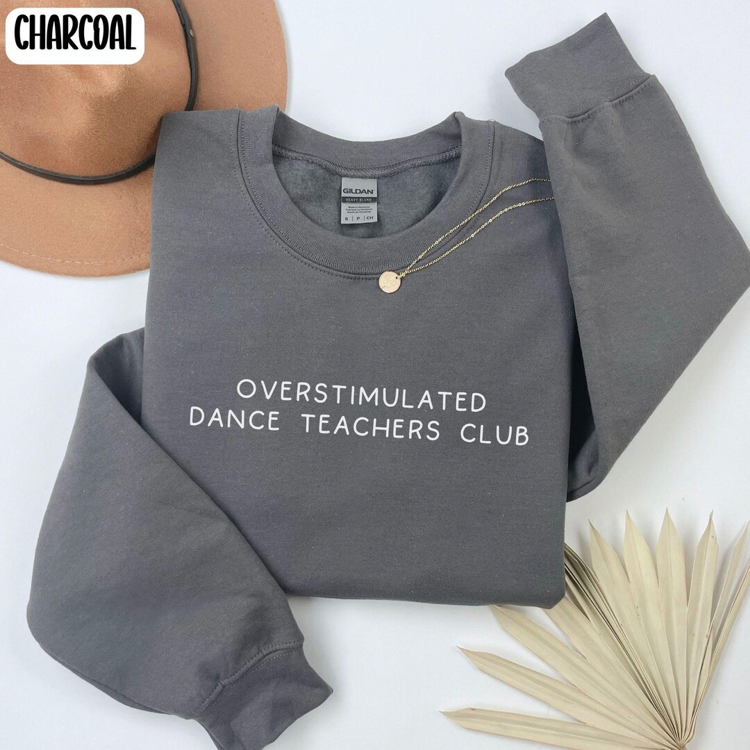 Dance Teacher Sweatshirt, Cute First Day of School Sweater for Teacher ...