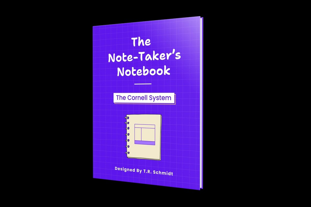 The Note-taker's Notebook: the Cornell System - Etsy