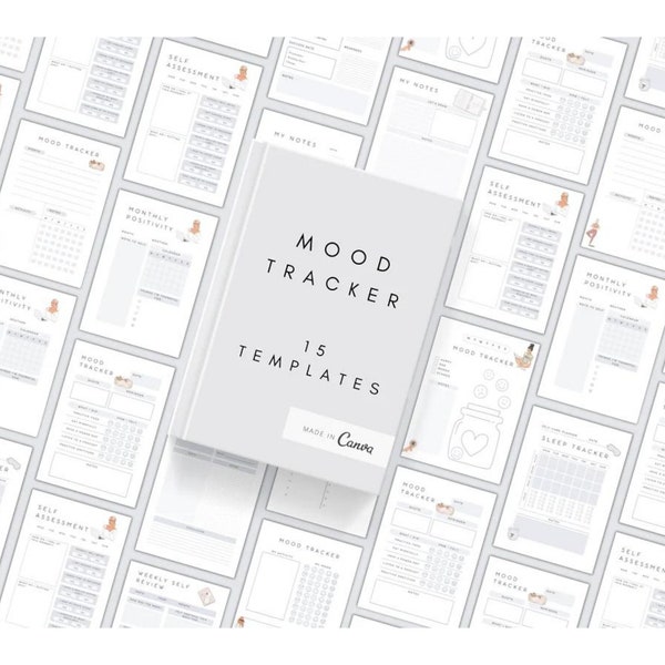 Weekly Mood Tracker - Etsy