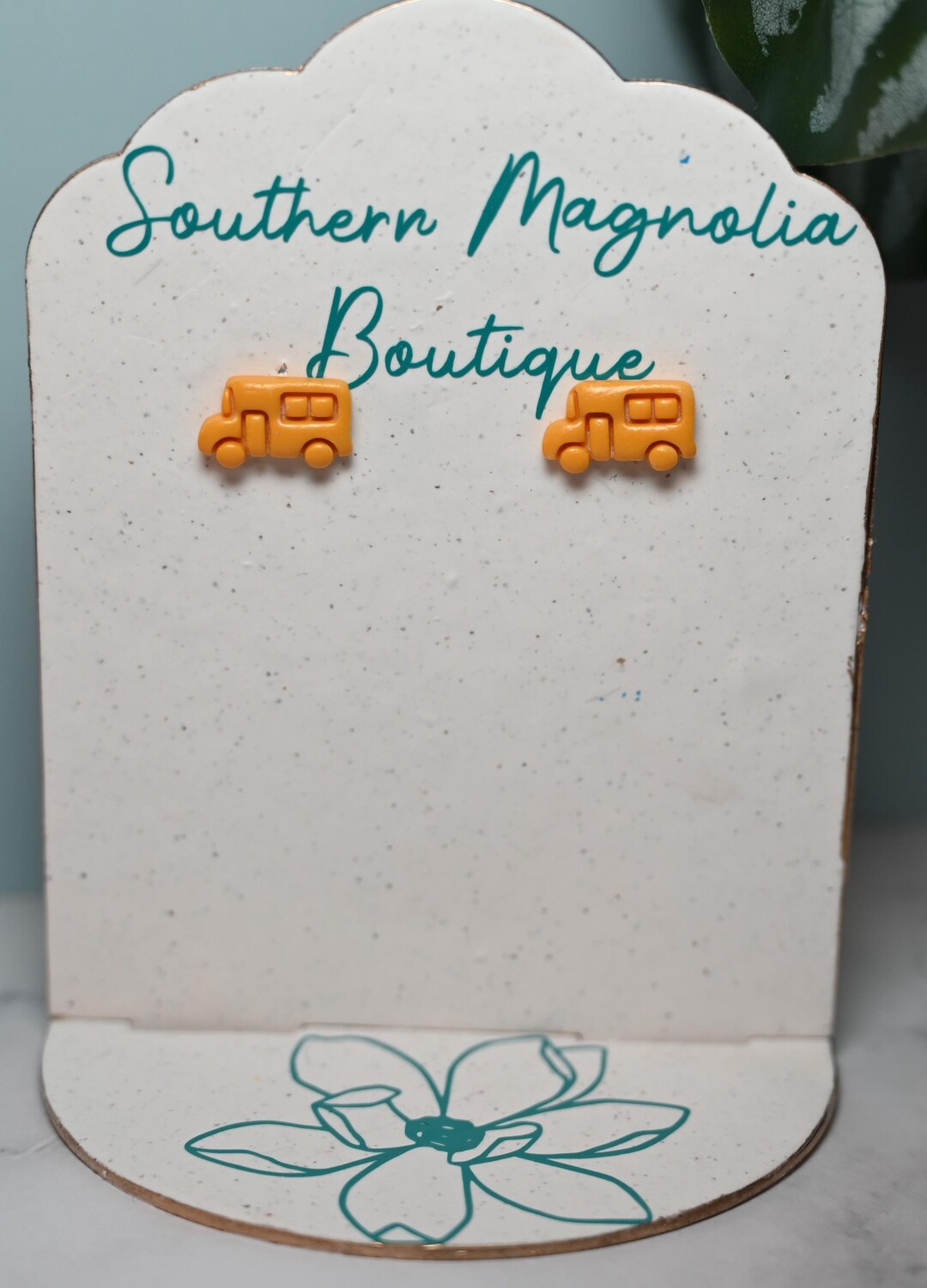 Back to School Earrings / School Bus Stud Earrings / Teacher Earrings ...