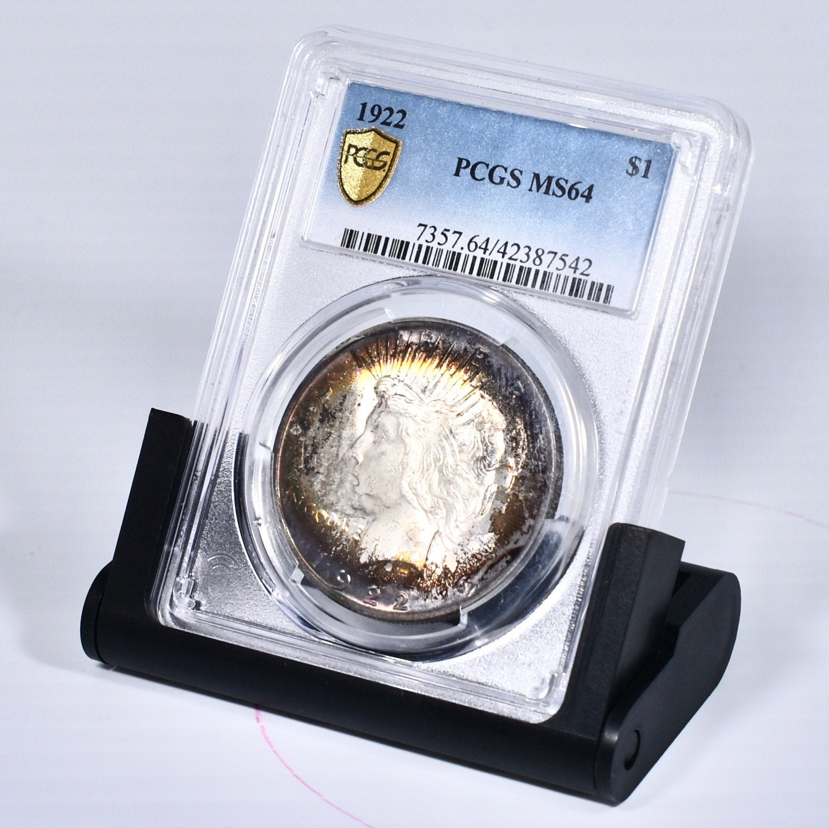 The Coin Standard, Collapsible Numismatic Coin Display Holder - Fits ...