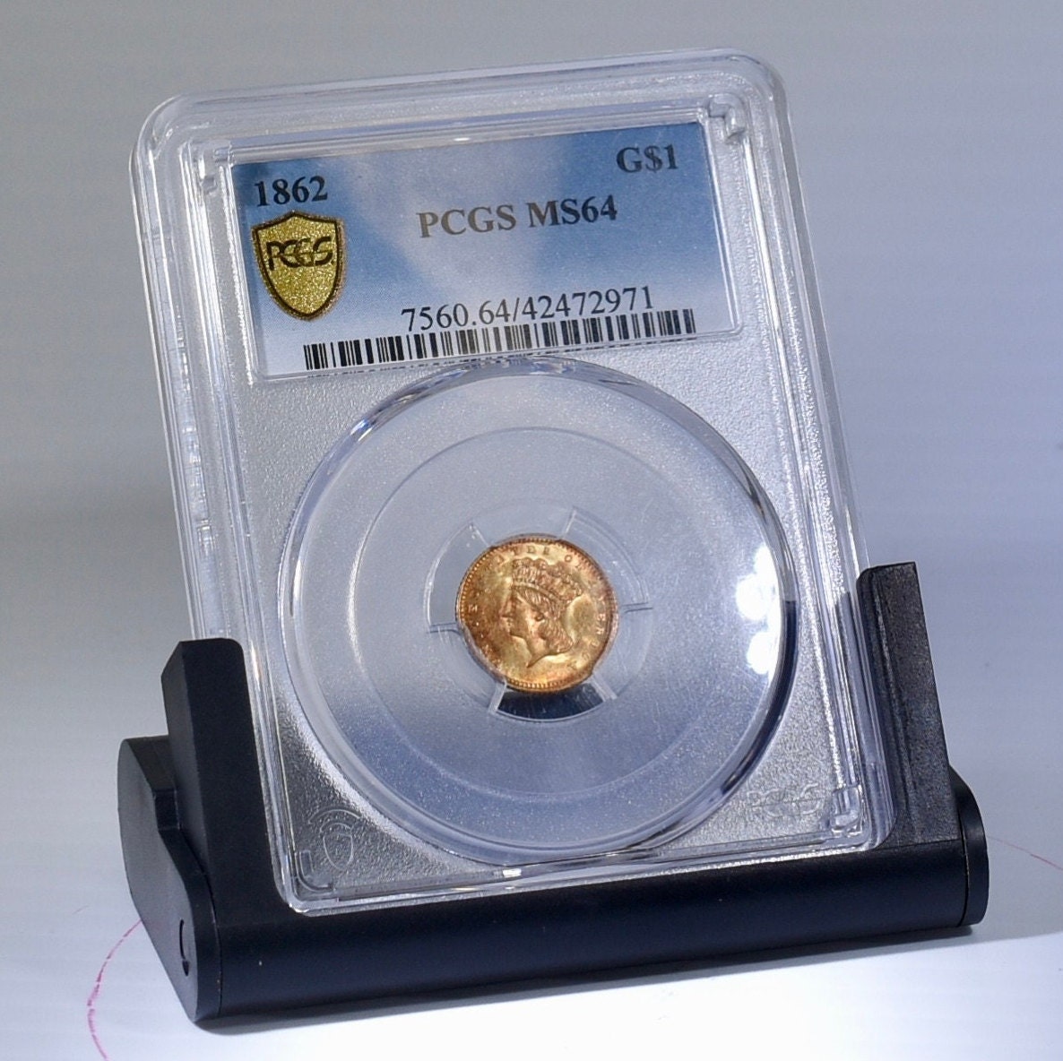 The Coin Standard, Collapsible Numismatic Coin Display Holder - Fits ...