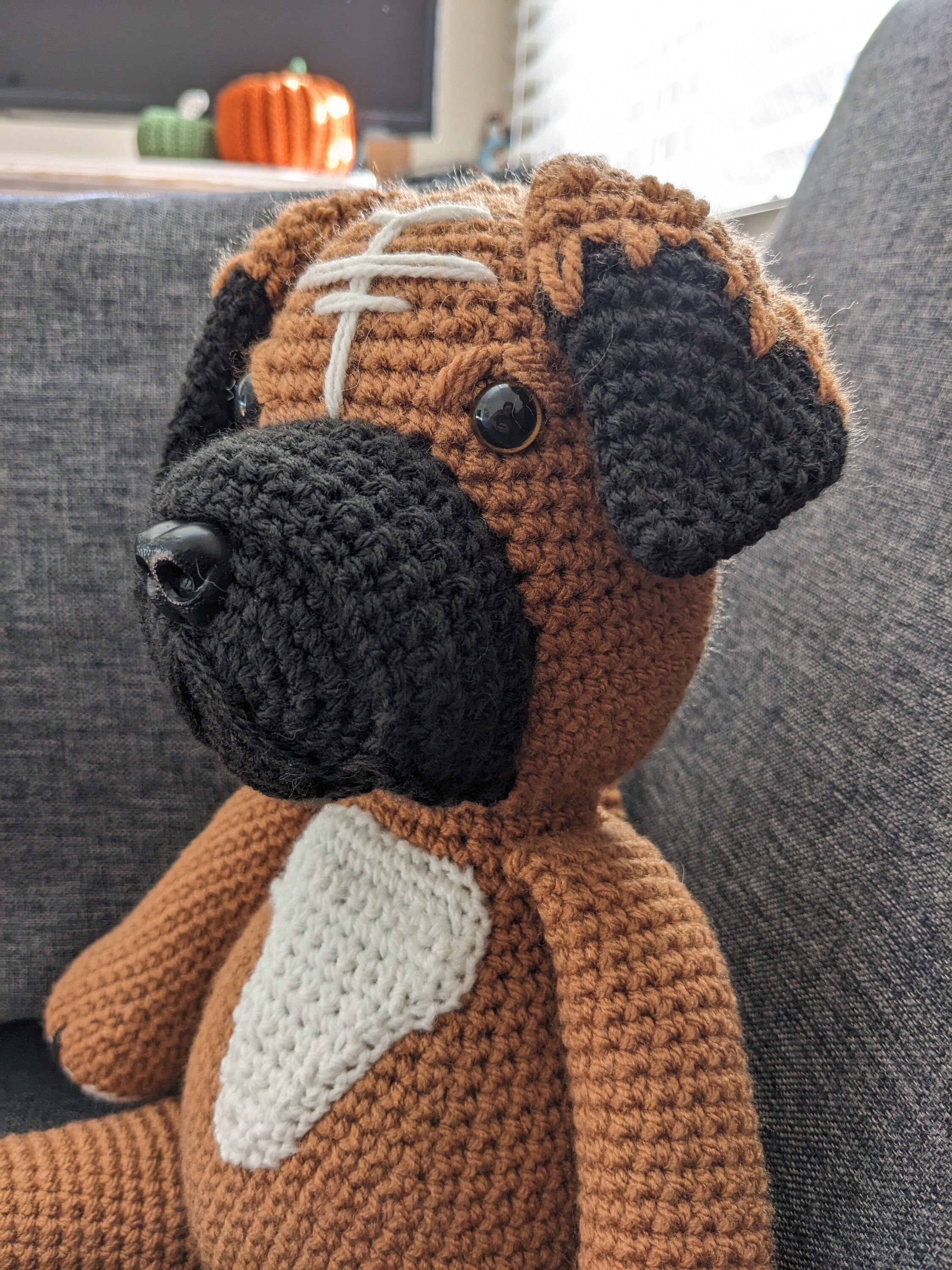 Billy the Boxer - Amigurumi Pattern (downloadable PDF Crochet Pattern ...