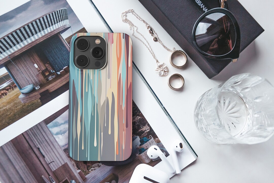 Pastel Paint Drip iPhone 15 14 Case Phone Case for iPhone 13 Pro Plus ...