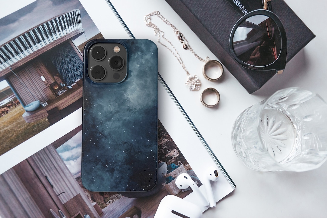 Space Phone Case, Universe Galaxy Nebula Planet Stars Cover for iPhone ...