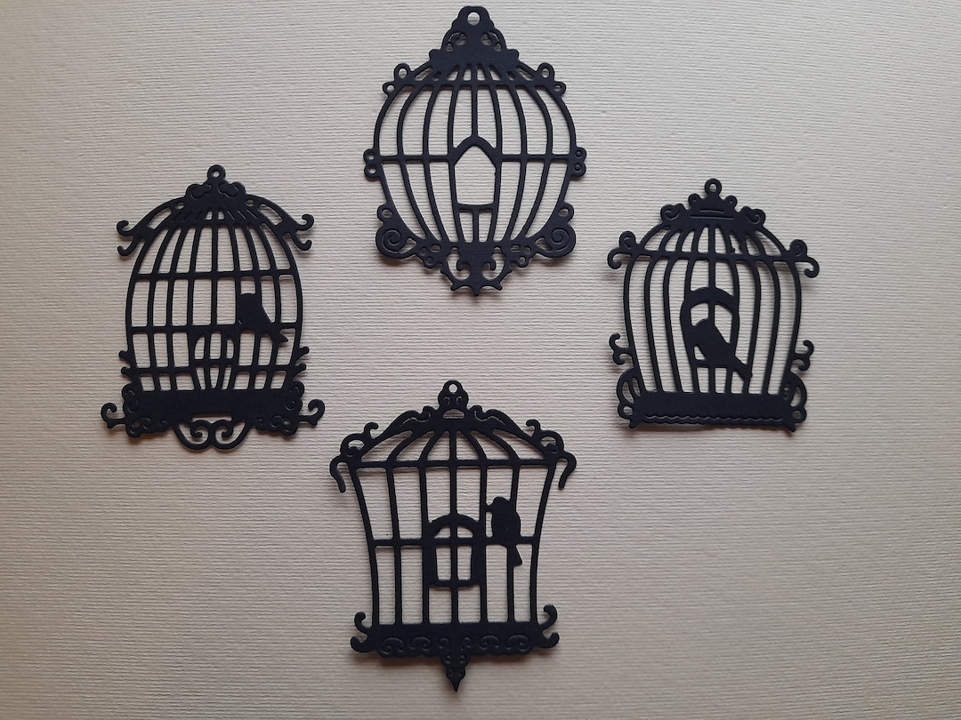 4 Cardboard Bird Cages - Etsy