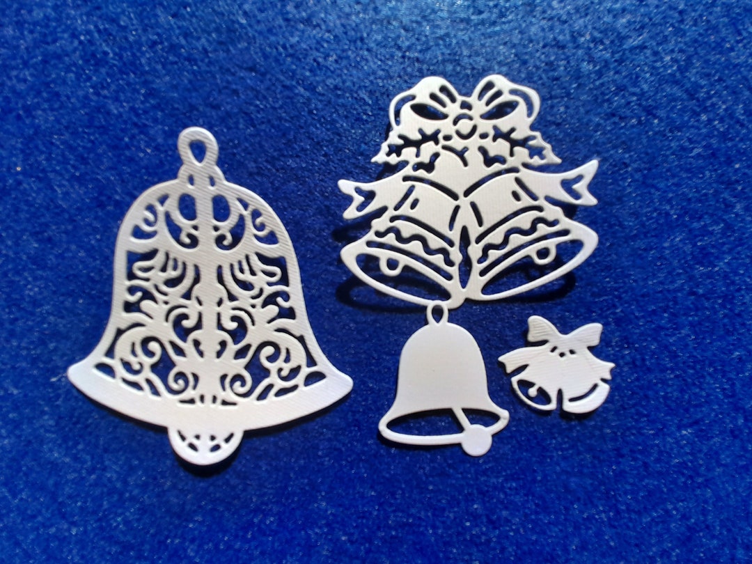 20 Cardboard Christmas Bells - Etsy Canada