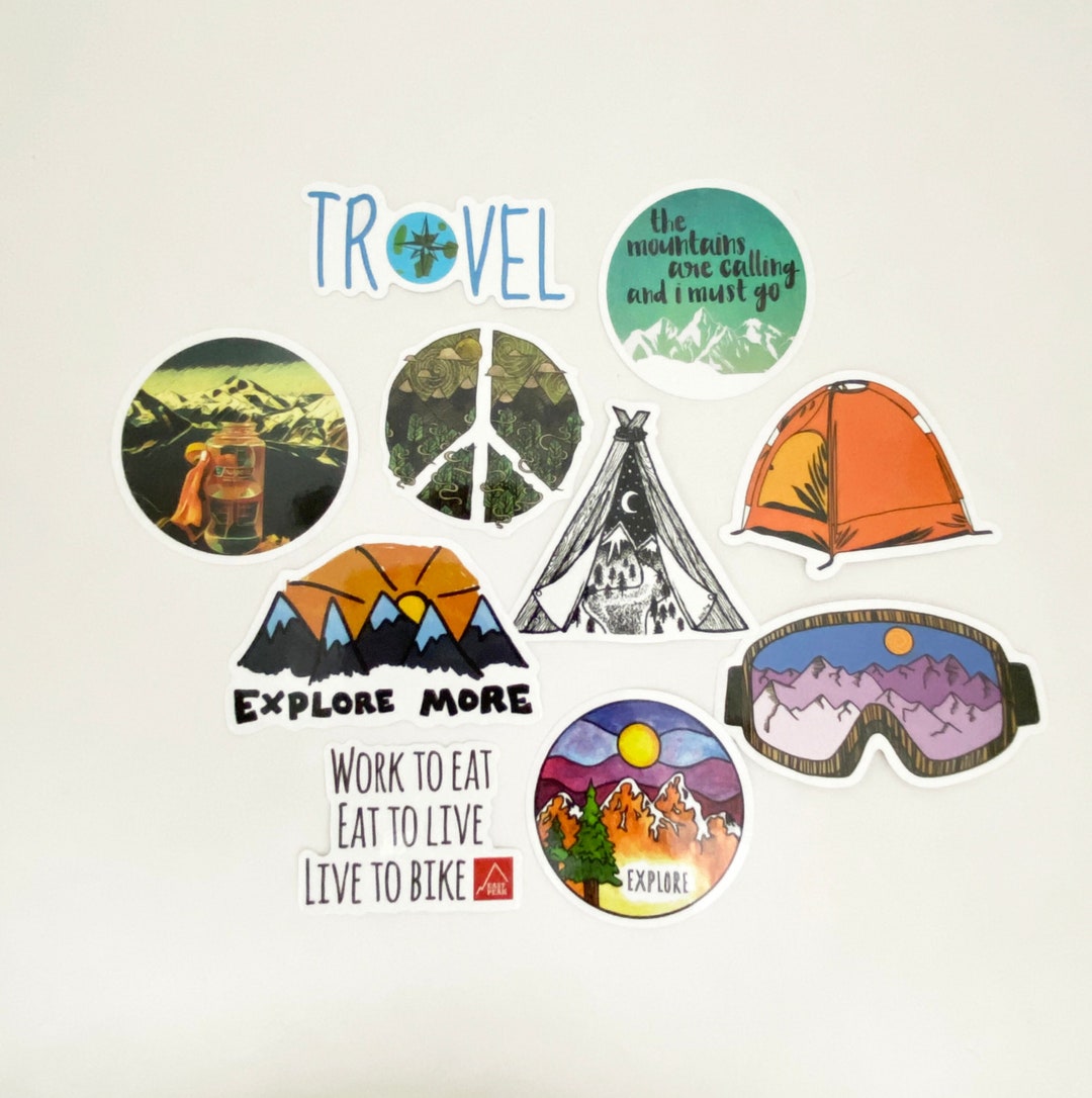 Explorer Sticker for Tumbler, Journal Sticker, Waterproof Sticker ...