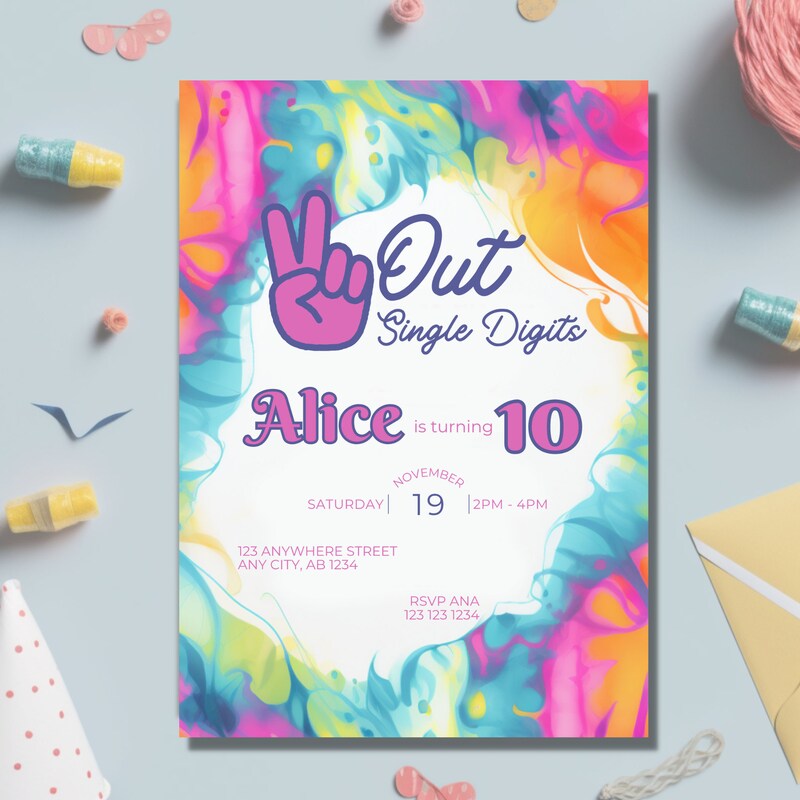 Modern Tie Dye - Etsy