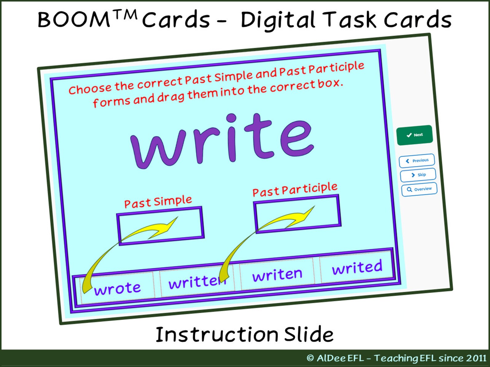 Irregular Past Tense Verbs | Simple Past and Past Participle | Boom ...