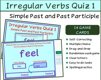 Irregular Past Tense Verbs | Simple Past and Past Participle | Boom ...