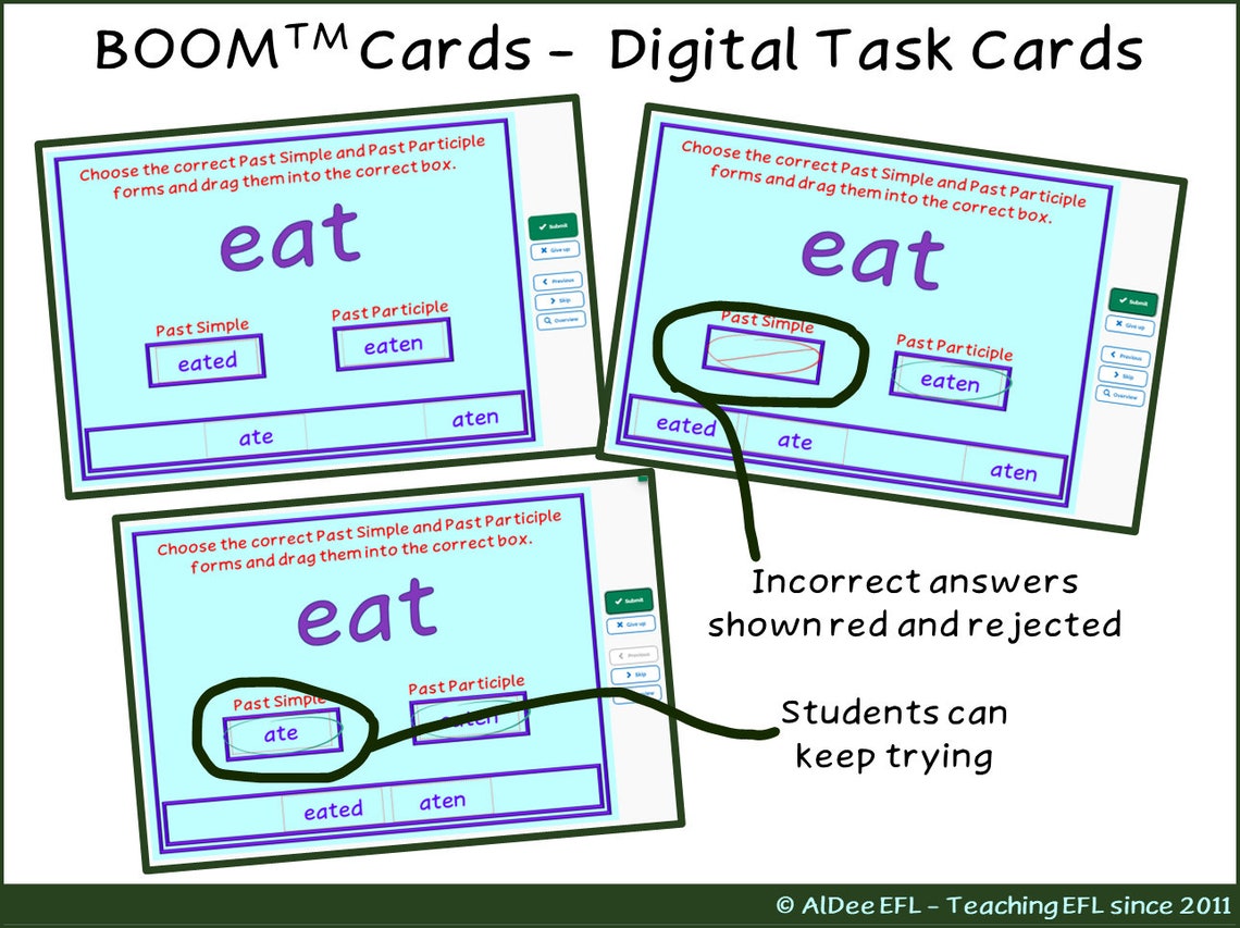 Past Tense Irregular Verbs | Simple Past and Past Participle | Boom ...