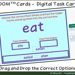 Irregular Past Tense Verbs | Simple Past and Past Participle | Boom ...