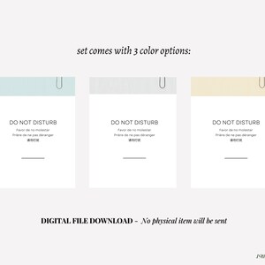 Do Not Disturb Sign Printable, Office Door Sign, Instant Download Sign ...