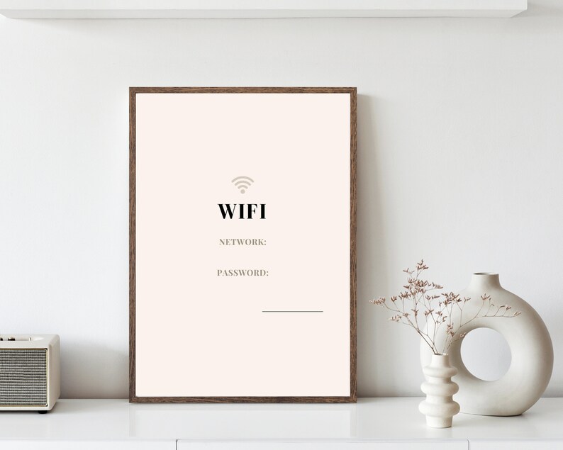 Office Signs Printables Set, WIFI Password Sign, Out to Lunch, Do Not ...