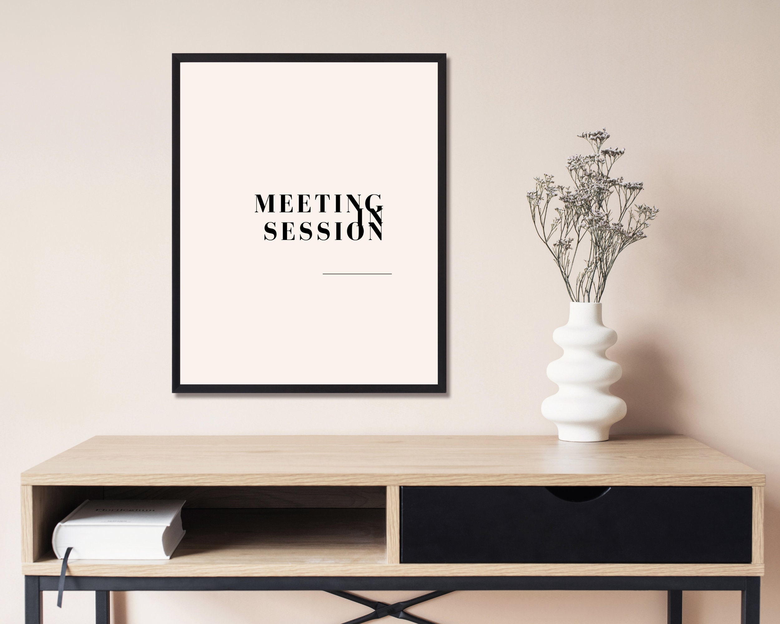 Office Signs Printables Set, WIFI Password Sign, Out to Lunch, Do Not ...