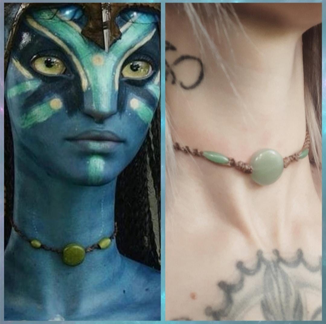Avatar Neytiri's Necklace Replica 10 High Quality Stickers Included - Etsy