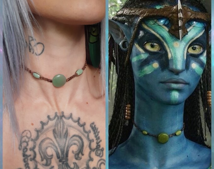 Neytiri Choker, Avatar, Avatar the Way of Water, Jewels, Handmade ...