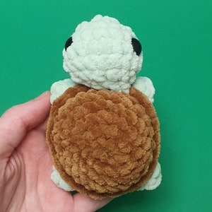 No-sew Turtle Crochet Pattern. No Sew Amigurumi Turtle. Mini Crochet ...