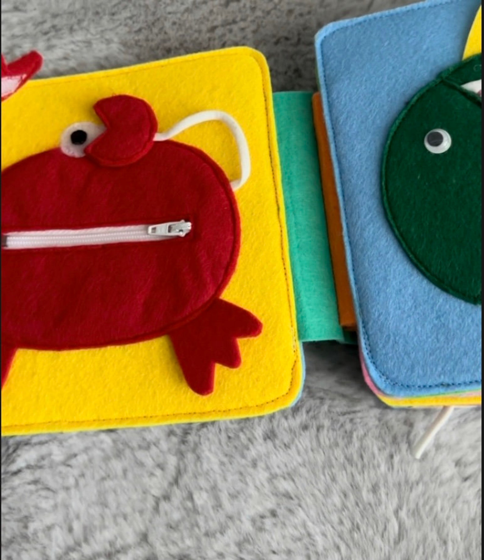 Quiet Felt Book With Activities for Todllers - Etsy