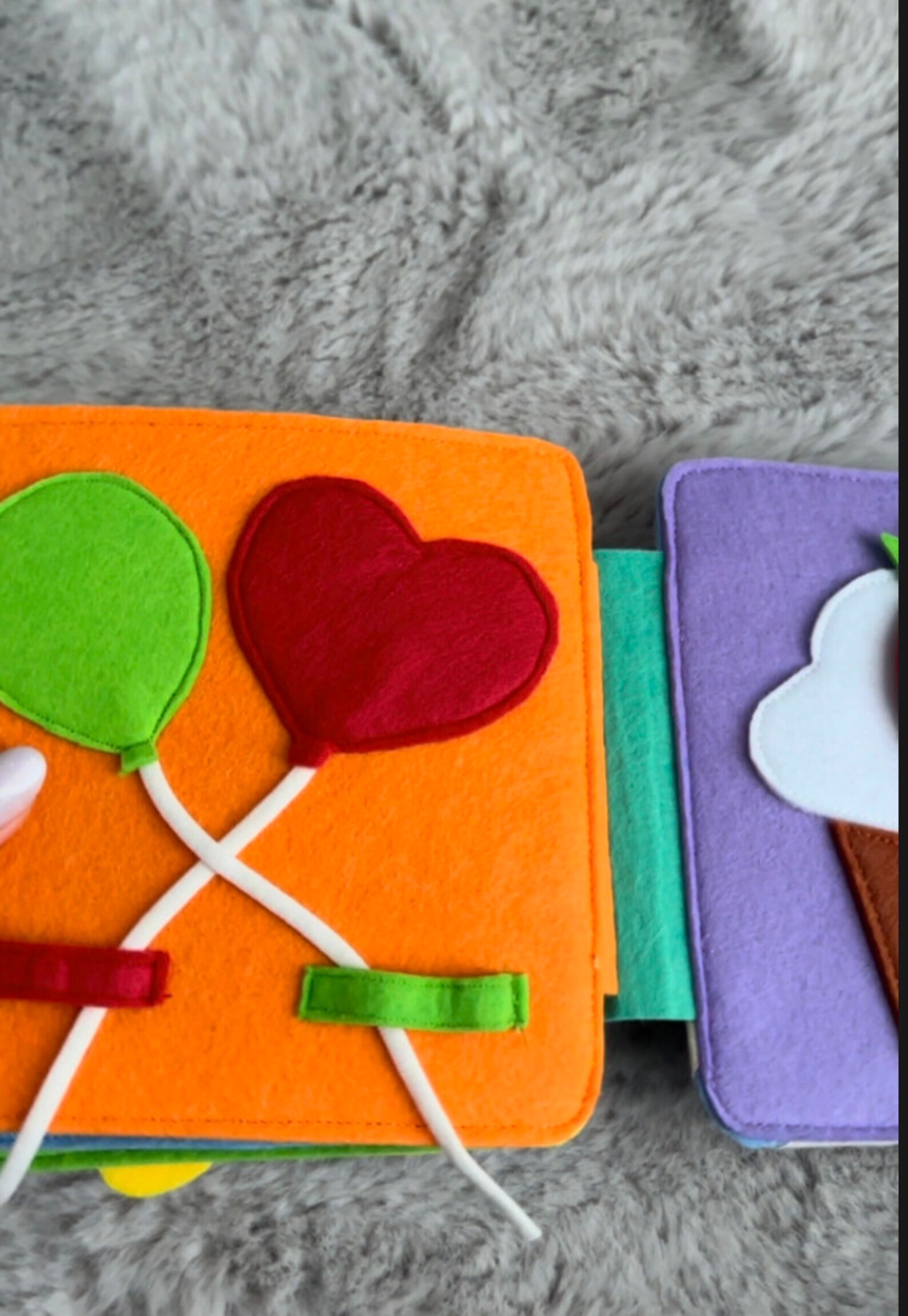 Quiet Felt Book With Activities for Todllers - Etsy