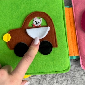 Quiet Felt Book With Activities for Todllers - Etsy