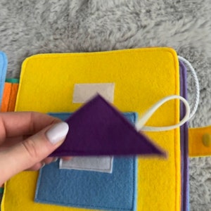 Quiet Felt Book With Activities for Todllers - Etsy