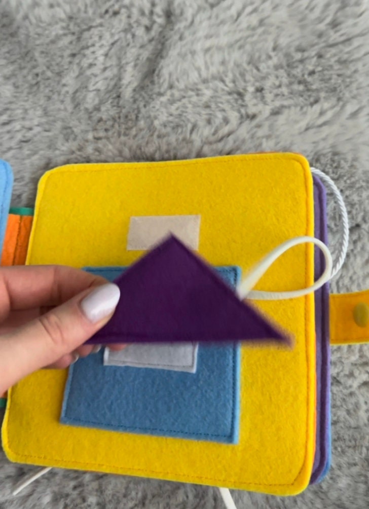 Quiet Felt Book With Activities for Todllers - Etsy