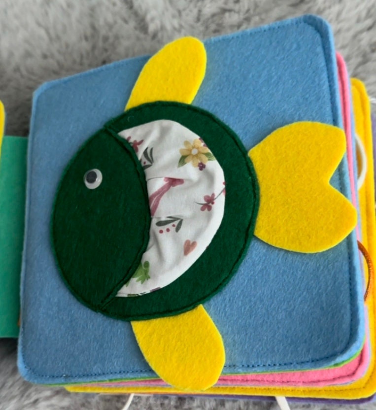 Quiet Felt Book With Activities for Todllers - Etsy