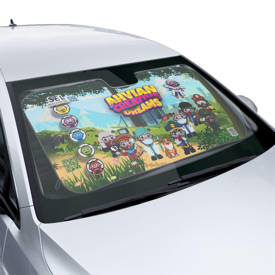 Colorful Kids' Car Sun Shades | Fun UV Protection for Family Road Trips ...