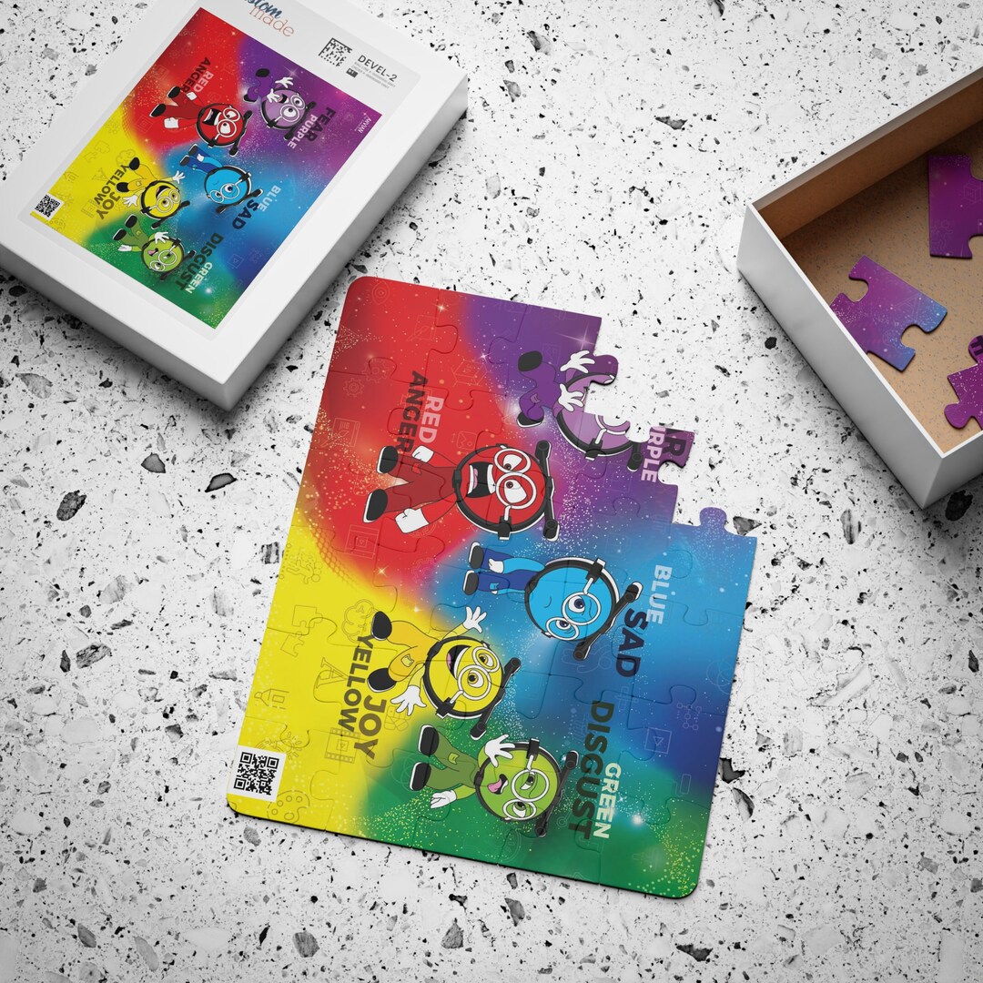 Kids' Puzzle, Emotions and Feelings in Spanish/ Español 30-piece - Etsy