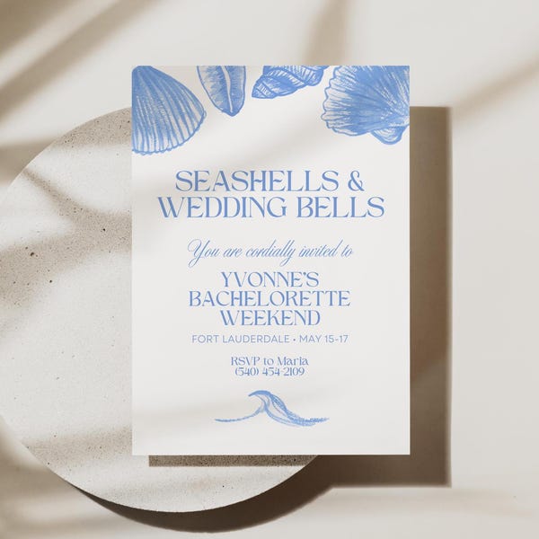 Seashell Wedding - Etsy