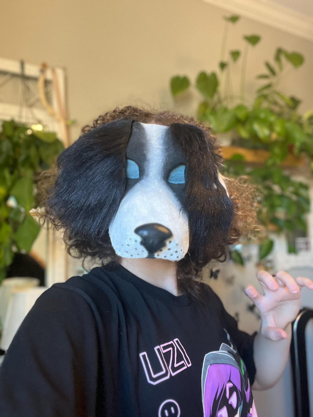 Border Collie Canine Therian Mask - Etsy