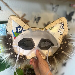 Zombie Moss Cat Therian Mask - Etsy