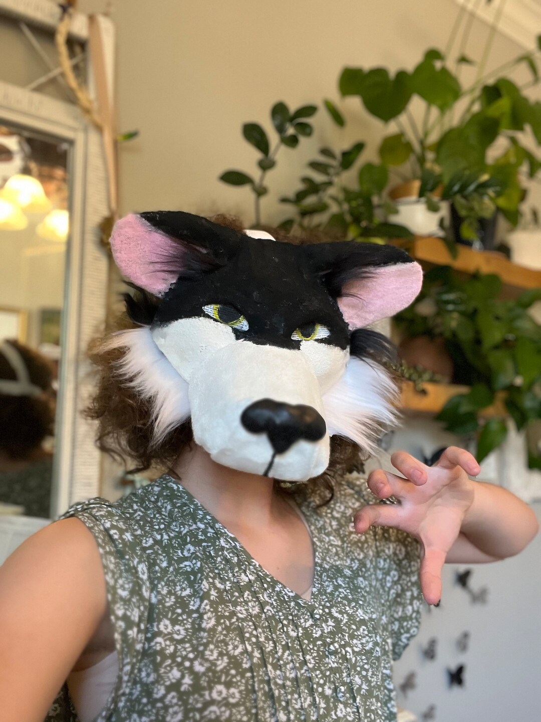 Badger Therian Mask - Etsy
